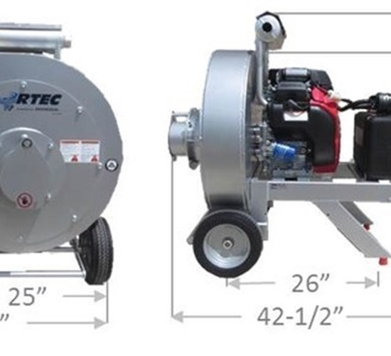 Industri/vakuum-sugere fra Intec