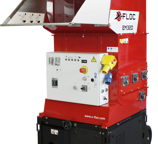 X-floc isoleringsmaskiner